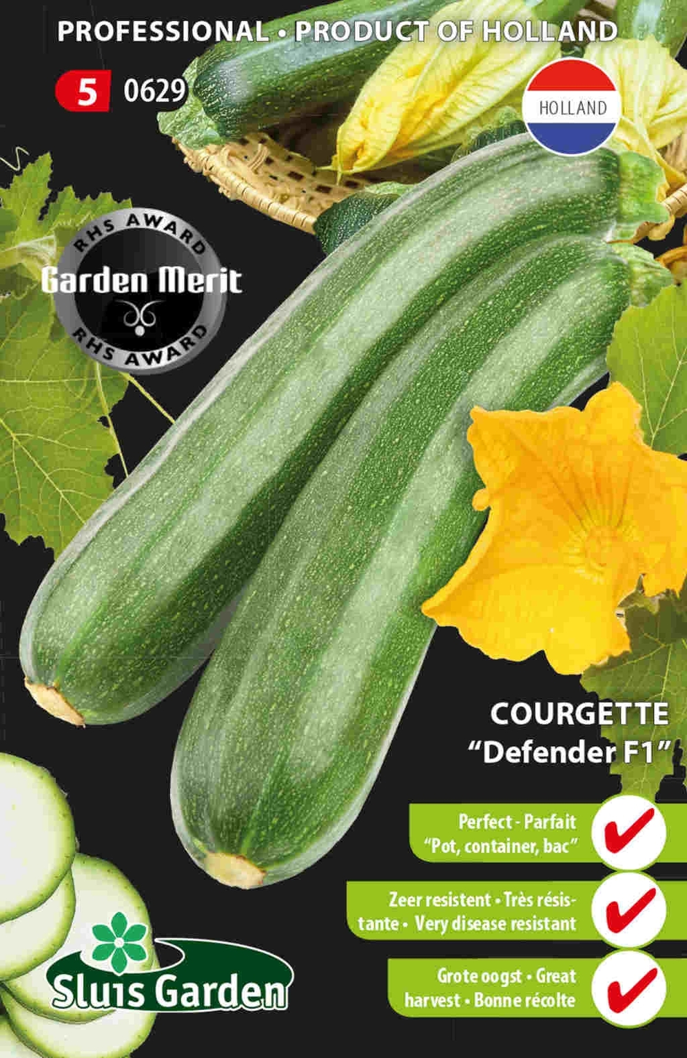 Courgette Defender F1 zaden - DeOosteindeOnline.nl