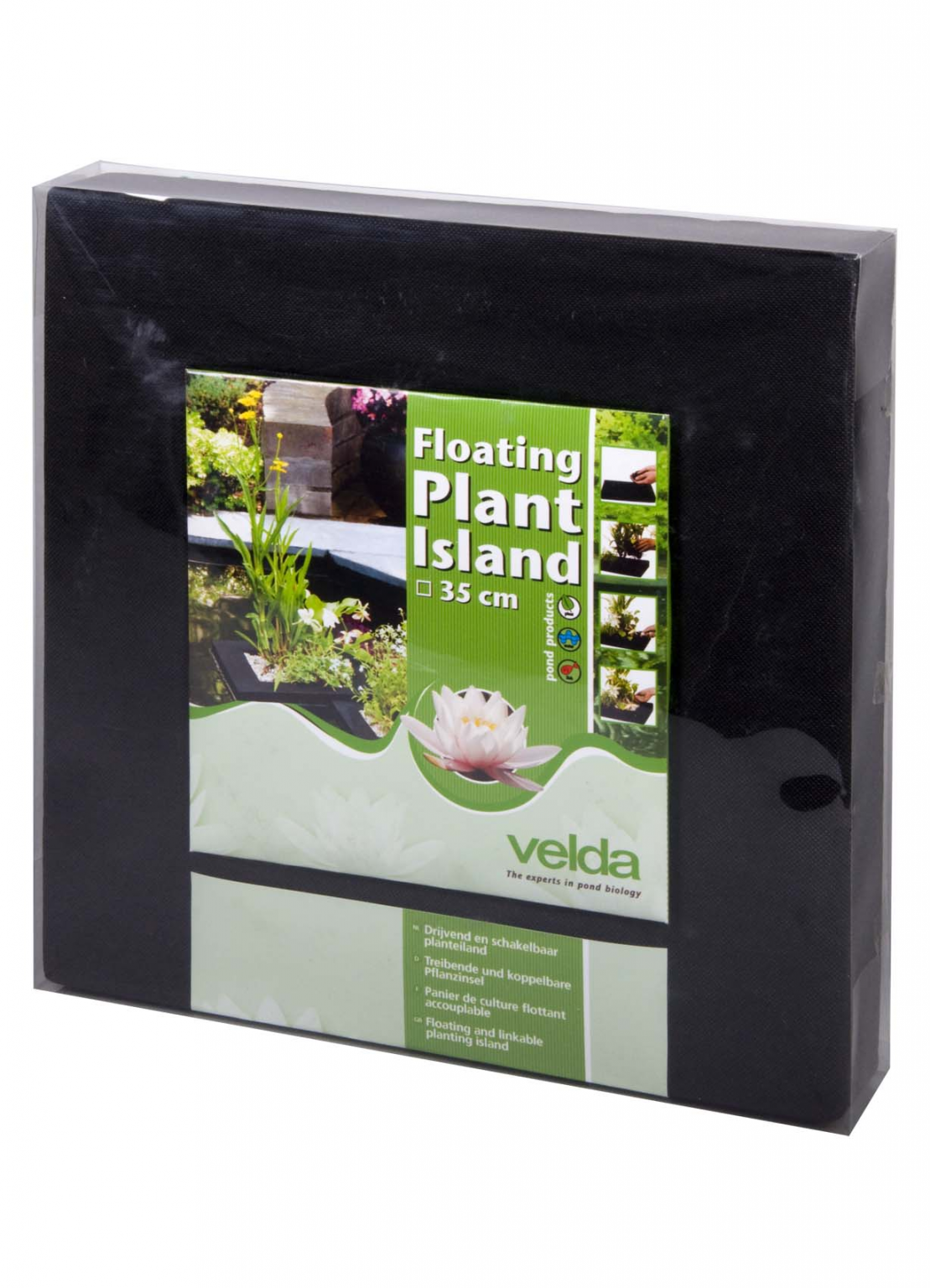 Velda floating plant island vierkant 35 cm - DeOosteindeOnline.nl
